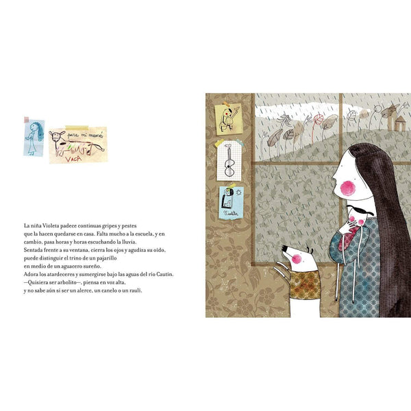 Libro para niños "La niña Violeta" | Editorial Amanuta - Amanuta B2B